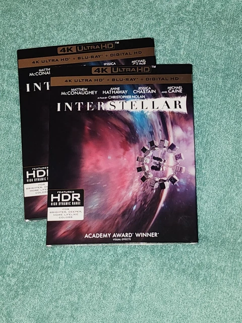 INTERSTELLAR (ULTRA HD, Blu Ray 2014)Matthew McConaughey, Jessica Chastain NEW EUR 19,14 ...