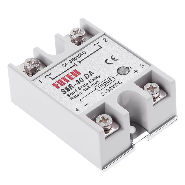 SINGLE PHASE DELAY Relay DC 3-32V Semi-Conductor Relay for Temperature ...