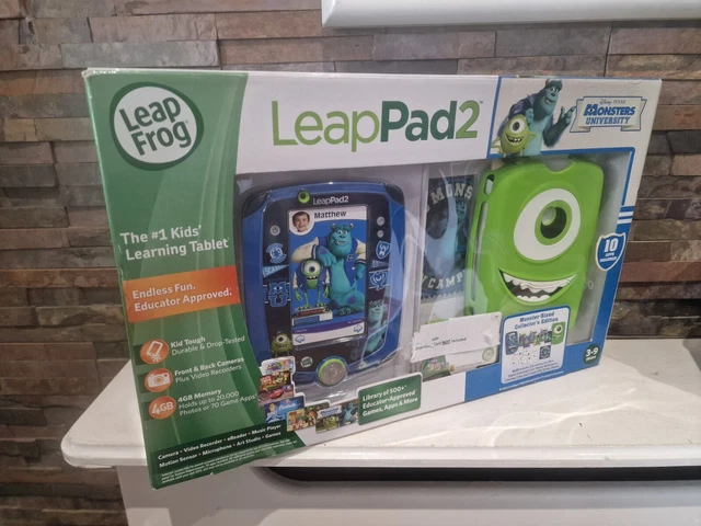 LEAPPAD 2 - Leapfrog. Disney Pixar Monsters University. Kids Learning ...