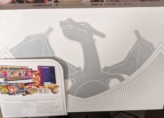 POKEMON TCG CHARIZARD Ultra Premium Collection Box (No Promo Cards ...