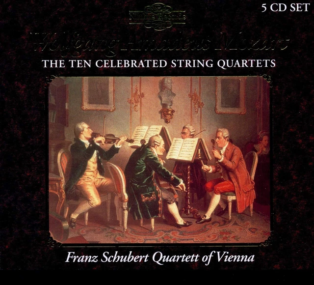 WOLFGANG AMADEUS MOZ Ten Celebrated String Quartets, The (Franz Schubert Q (CD) EUR 41,60 ...
