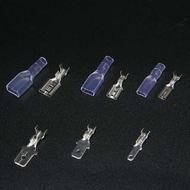 CONNECTOR ASSORTMENT KIT Crimp Terminal Terminals For Wiring Car Audio ...