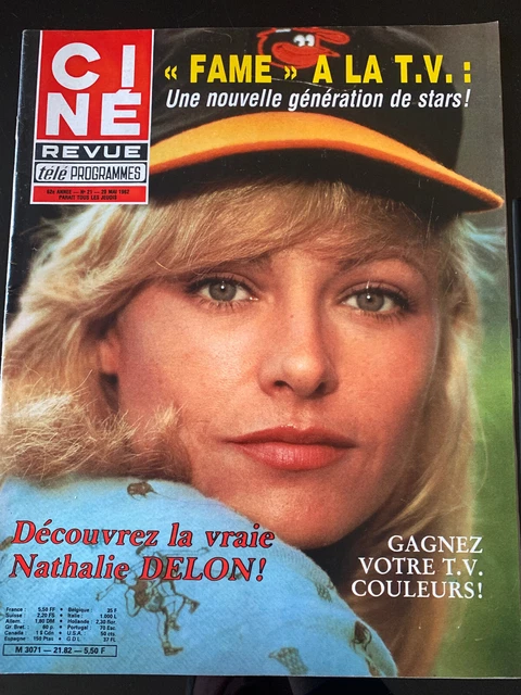 CINÉ TÉLÉ REVUE 20/05/1982; Nathalie Delon/ "Fame"/ Dussolier/ Pia Zadora EUR 5,00 - PicClick FR