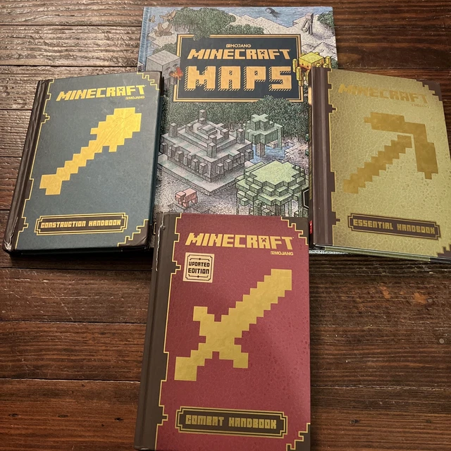 MINECRAFT 4PC BUNDLE: Minecraft Maps, Combat/Essential/Construction ...