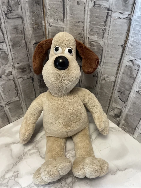 WALLACE AND GROMIT Plush Gromit Rainbow Designs Rare 35 cm Soft Toy £20 ...