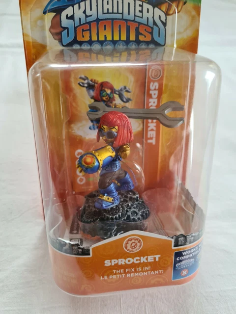 SKYLANDERS GIANTS - Sprocket - Character Figure New In Pack $14.95 ...