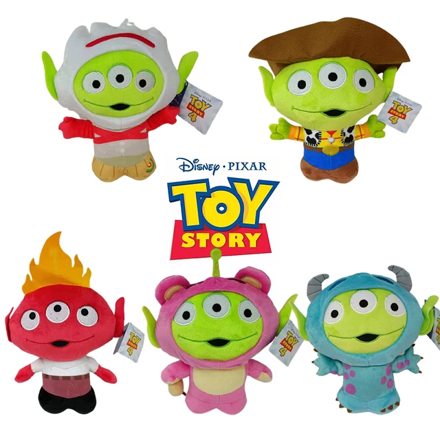 DISNEY TOY STORY 4 Alien Remix Woody Anger Lotso Plush Toy Soft Doll ...