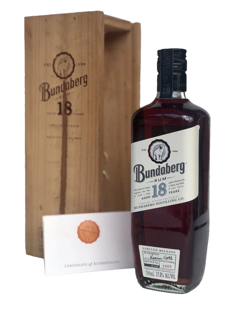 BUNDABERG RUM AGED 18 Years Limited Release Of Only 4890 Bottles ...