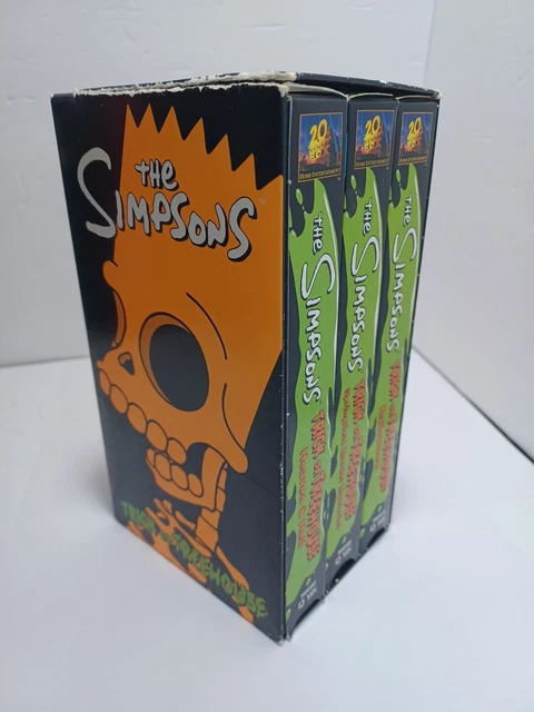 THE SIMPSONS TRICK Or Treehouse VHS Boxed Set - Rare - £65.17 - PicClick UK