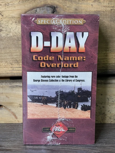 D-DAY CODE NAME: Overlord VHS 3 vol Box Set NEW SEALED $5.49 - PicClick