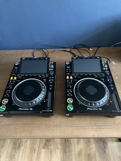 PIONEER CDJ 3000 Pair (with original boxes + power/link cables)Next Day ...