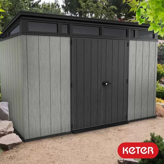 KETER ARTISAN 11FT x 7ft (3.4 x 2.1m) Storage Shed £1,546.99 - PicClick UK
