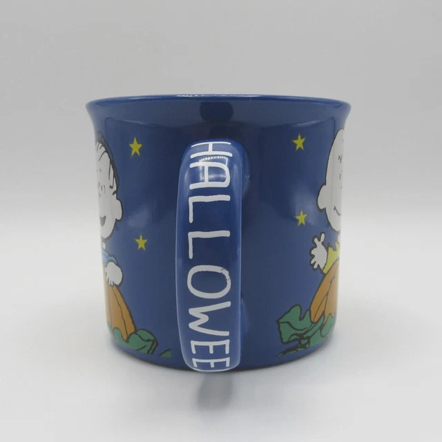PEANUTS CHARLIE BROWN The Pumpkin Patch Halloween Fall Oversized Mug ...
