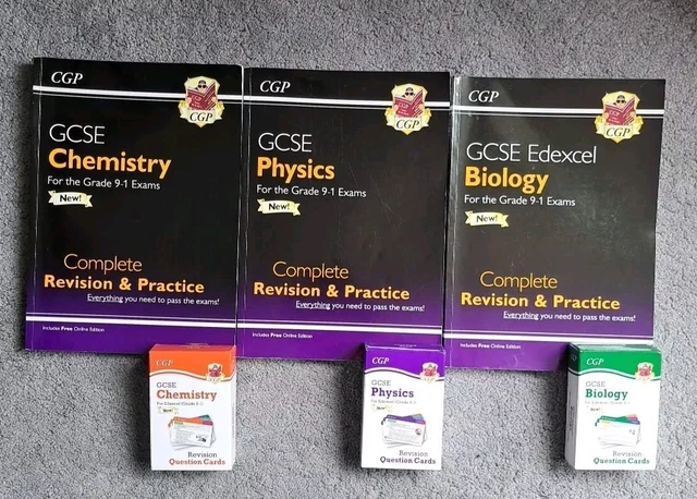 CGP EDEXCEL INTERNATIONAL GCSE Revision bundle - Biology, Chemistry and Physics £39.99 - PicClick UK