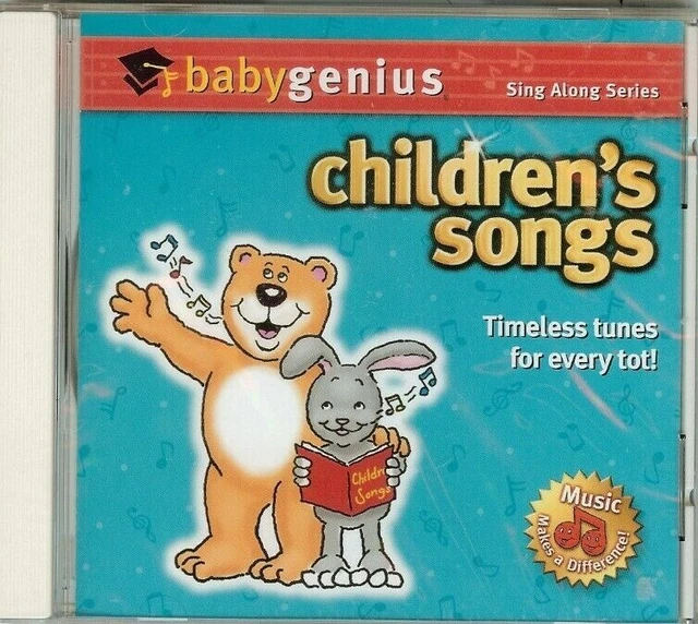 BABY GENIUS - Children's Songs - sealed U.S. cd $8.60 - PicClick CA