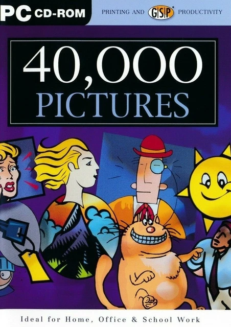 40,000 PICTURES - Clipart Collection - PC CD-ROM Software - Brand New ...