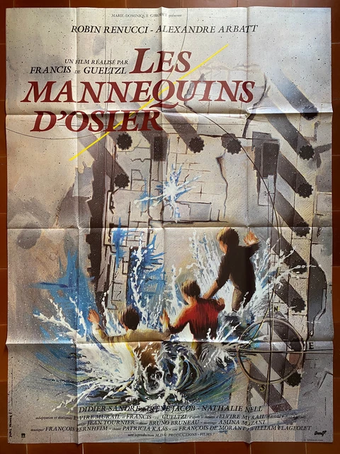 AFFICHE LES MANNEQUINS D'OSIER Francis DE GUELTZL Robin RENUCCI ...