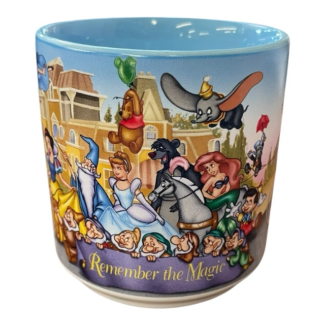 WALT DISNEY WORLD It's Time To Remember The Magic 25th Anniversary Mug ...