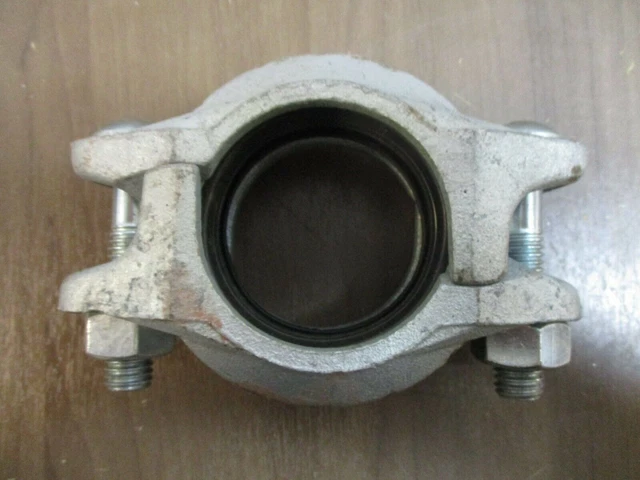 VICTAULIC ZERO FLEX Pipe Coupling 2-60.3-07 2" Pipe Size Used $28.02 ...