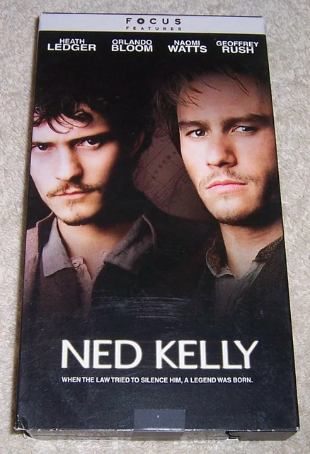 NED KELLY VHS Video Heidebuch Orlando Bloom Naomi Watts Geoffrey Rush ...
