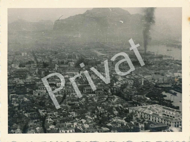 FOTO PK WK II Luftbild Wehrmacht Panorama Stadt город in Russland ...