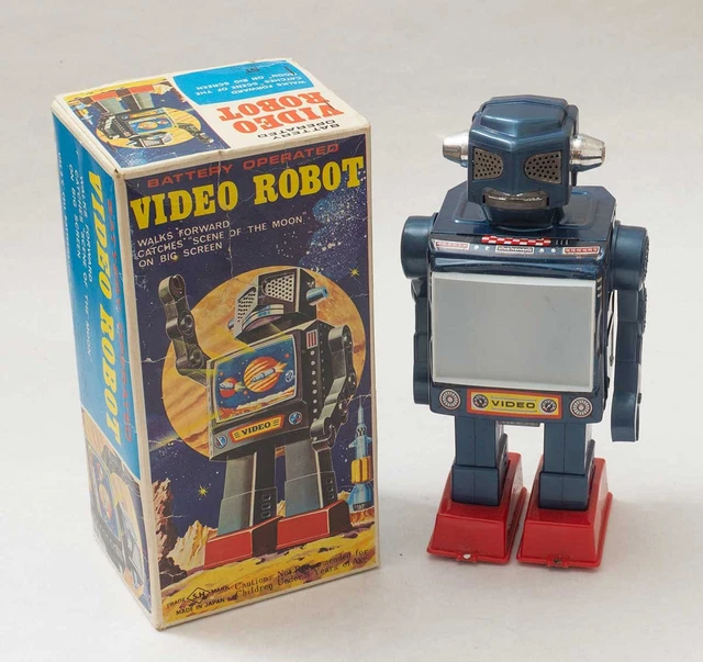 RARE 1970S JAPAN Horikawa Video Robot Very Clean Working Condition ...