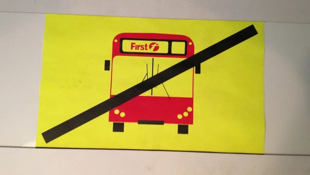 FIRST LONDON BUS Blind (14") Shabby Chic Retro - No Bus £16.00 ...
