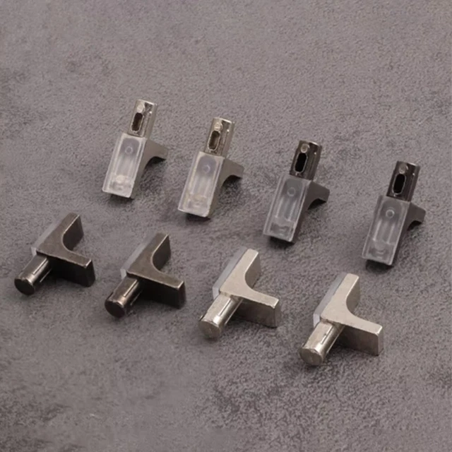 STRONG SHELF SUPPORT Pegs for Solid Wood and Plywood Furniture Pack of ...