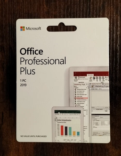 MICROSOFT OFFICE 2019 professional plus For Windows 10-11 license ...