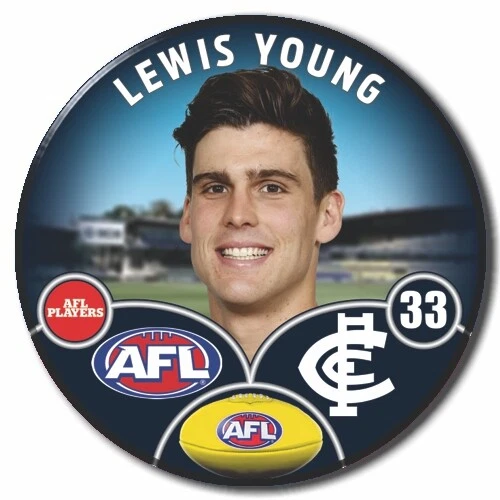 2024 AFL CARLTON Football Club - YOUNG, Lewis $7.00 - PicClick AU