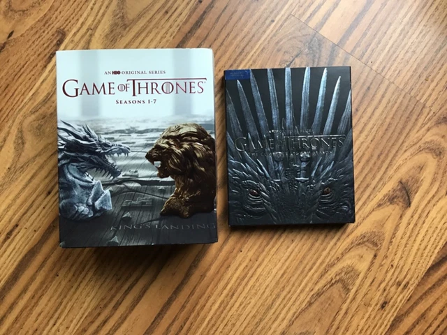 GAME OF THRONES Complete Series Box Set Seasons 1 2 3 4 5 6 7 + Season 8 Blu-Ray £46.22 ...