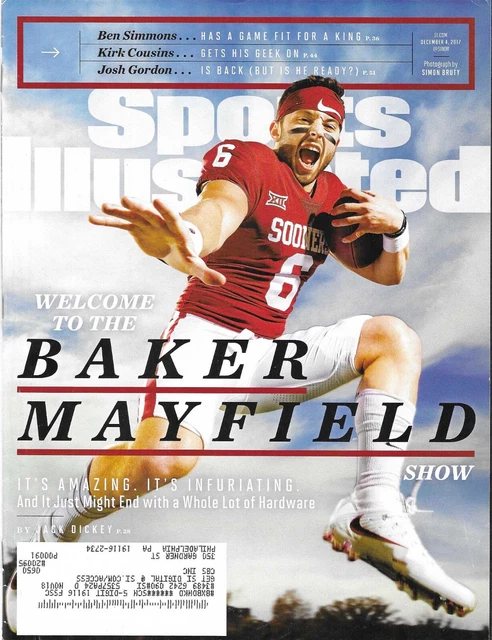 DECEMBER 4 2017 Sports Illustrated Magazine ~ Baker Mayfield Oklahoma ...