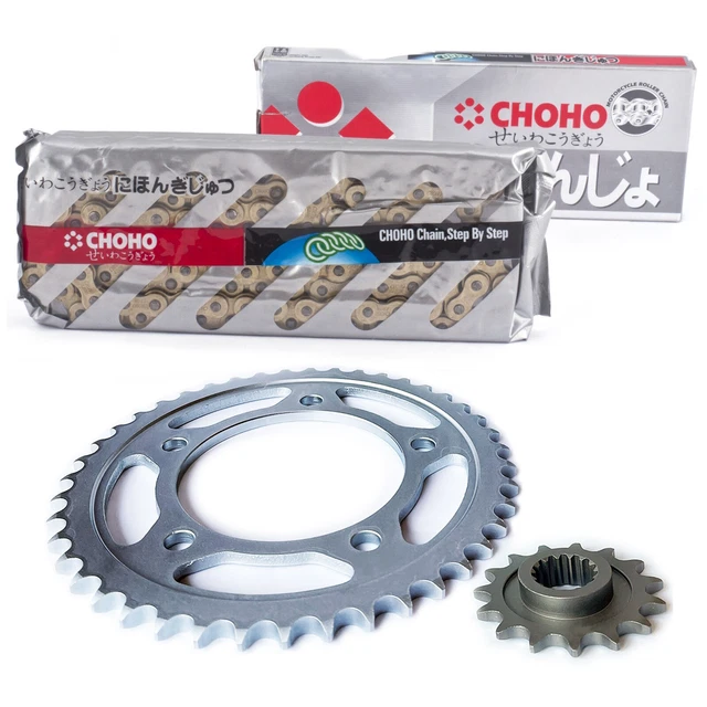 ROYAL ENFIELD 350 Classic 2024 Choho 520H Gold Heavy Duty Chain and ...