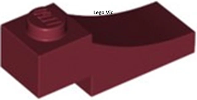 LEGO 70681 X2 Arch 1x3 Dark Red Disney Super Heroes 76210 Ninjago MOC ...