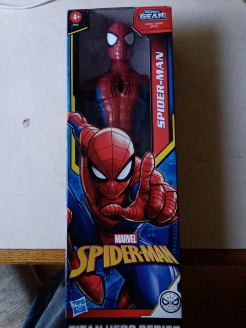 SPIDER-MAN MARVEL TITAN Hero Series 12-Inch-Scale Super Hero Action ...