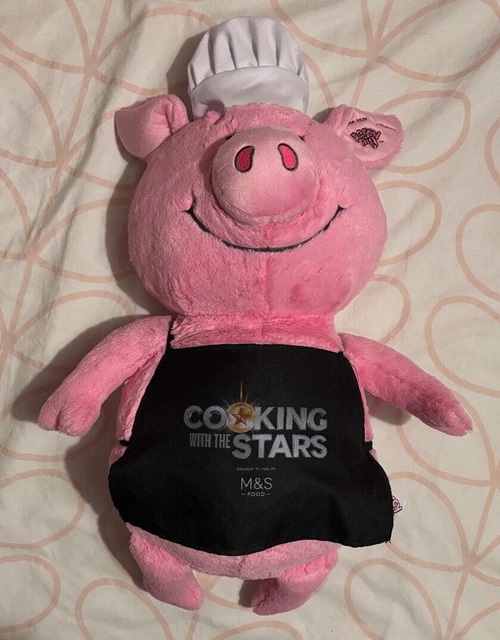 PERCY PIG CHEF Percy Cooking With The Stars 60cm Soft Toy with Tags £4. ...