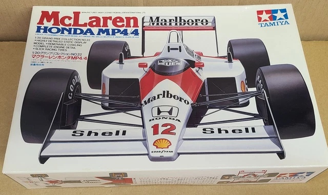 TAMIYA 1/20 MCLAREN Honda MP4/4 Grand Prix Collection 20022 Plastic Model Kit £95.58 - PicClick UK