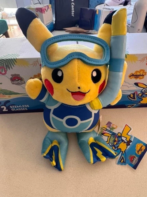 PIKACHU PLUSH POKÉMON World Championships Honolulu Hawaii 2024 BRAND ...
