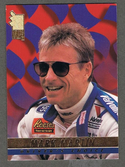 1994 PRESS PASS VIP Driver's Choice Mark Martin #DC5 - Voir scans ...