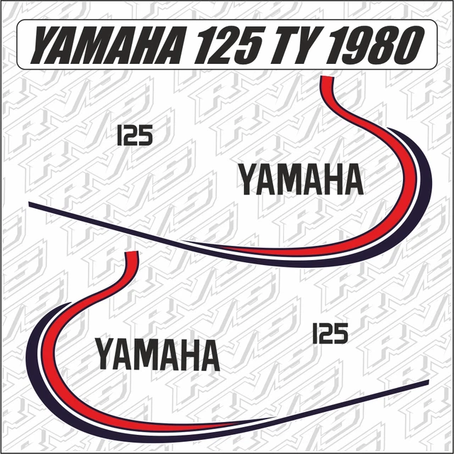 YAMAHA TY 1980 Sticker Autocollant EUR 40,00 - PicClick FR