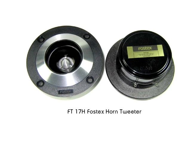 2 X FT17H Fostex Super Horn Tweeter Hochtöner FT-17 H High End 5KHz ...
