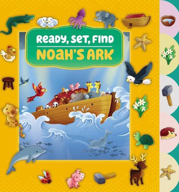 READY, SET, FIND Noah's Ark by Zondervan (English) Board Books Book £12.49 - PicClick UK