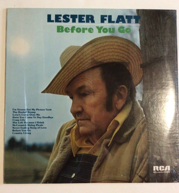 [COUNTRY/BLUEGRASS]~NEW LP~LESTER FLATT~BEFORE You Go~[Original 1974 ...
