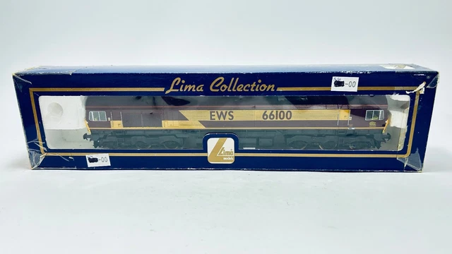 LIMA L205197 OO Gauge Class 66 EWS Livery "66100" Diesel Locomotive EUR ...