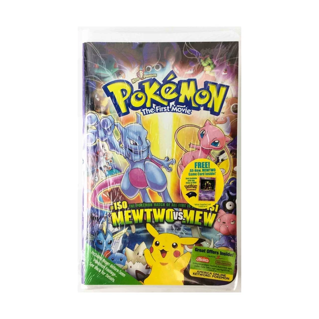 WARNER BROS VHS Pokemon - The First Movie VHS SW (New) £152.96 ...
