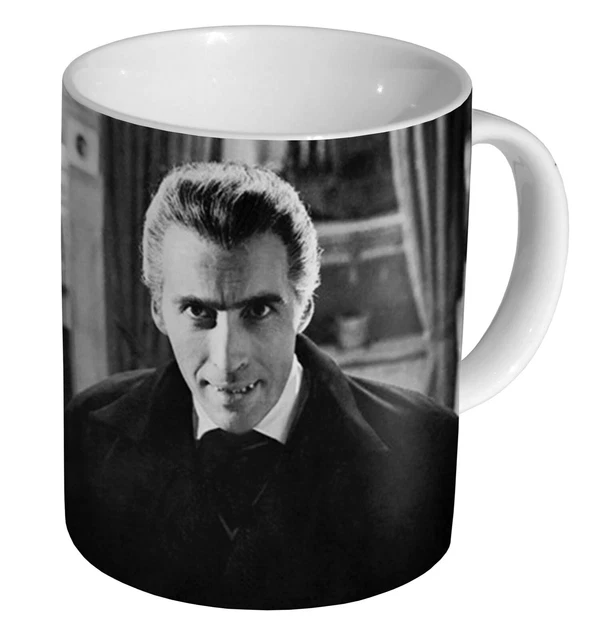 CHRISTOPHER LEE DRACULA Horror BW - Coffee Mug / Tea Cup £8.99 ...