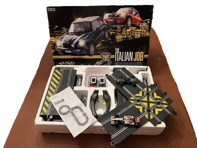 SCALEXTRIC THE ITALIAN Job Set Marks & Spencer £68.32 - PicClick UK