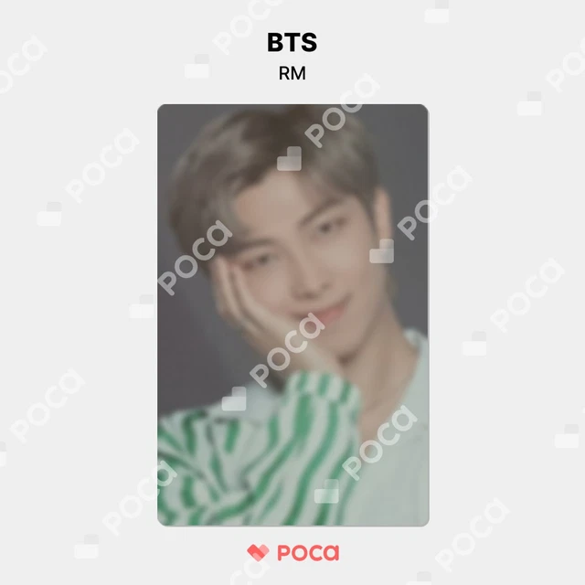 [BTS RM] BTS 2021 MUSTER SOWOOZOO Mini Photo Card Photocard EUR 5,27 - PicClick FR