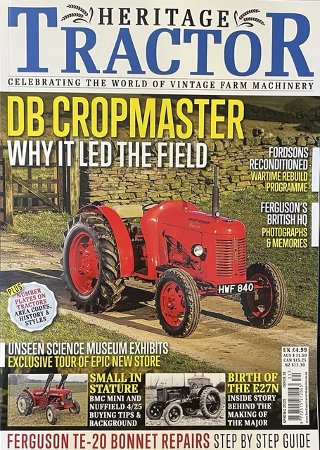 HERITAGE TRACTOR MAGAZINE Issue 31 £9.99 - PicClick UK