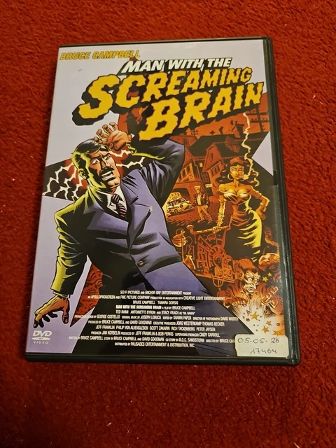 MAN WITH THE Screaming Brain DVD Bruce Campbell EUR 1,00 - PicClick IT